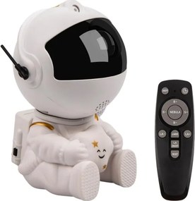 Retlux - LED Dětský projektor 230V astronaut 12,5 cm + dálkové ovládání