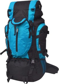 vidaXL Outdoorový batoh XXL 75 l černý a [91106] Barva: Modrá