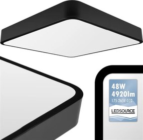 stropní svítidlo Led Stropní Svítidlo Panel Nástěnný Čtvercová Výkonná 48W 40CM Velká
