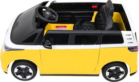 Elektrické autíčko Volkswagen ID BUZZ žluté