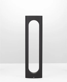 NV 9002841 Venkovní sloupkové svítidlo PORTAL černý hliník a akryl LED 13.5W 3000K 220-240V 296st. IP54 - NOVA LUCE