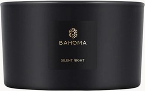 Ručně vyrobená vonná svíčka se třemi knoty Silent Night (mandarinka, jehličí a vanilka)
