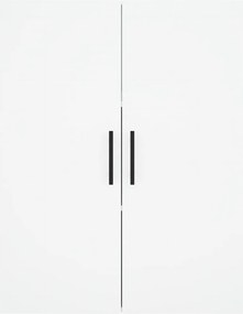 Skříň highboard bílá 69,5 x 34 x 180 cm kompozitní dřevo 3195699