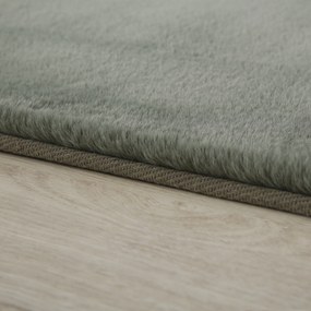 Ayyildiz, Kusový koberec Pouffy 5100 Green, 60x110, zelená, obývací pokoj