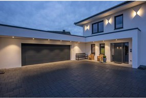 LA 232105 Venkovní svítidlo LOGS nástěnná antracit 230V/480mA LED 8W, 3000K, 450lm IP44  - BIG WHITE (SLV)
