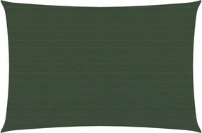 vidaXL Stínící plachta 160 g/m² 2,5 x 4,5 m HDPE [311235] Barva: Tmavě zelená