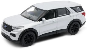 Welly Ford Explorer 2023 stříbrná 1:34