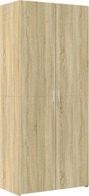 Skříň highboard dub sonoma 80 x 42,5 x 185 cm kompozitní dřevo 3281436