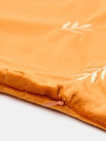 Sinsay - Povlak na polštář s podzimním motivem - oranžová
