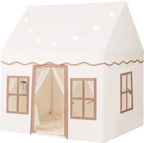 Costway Dětský stan Velký pro batolata s hvězdičkami světle – 121 × 101 × 137 cm