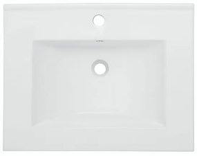 BPS-koupelny Koupelnová skříňka s keramickým umyvadlem Doris 60-2Z