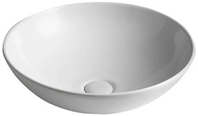 Sapho Sapho, DIMP keramické umyvadlo na desku, Ø 46cm, bílá, WH060