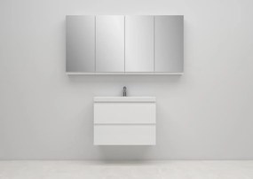 Cersanit - SET skříňka + umyvadlo, bílý lesk, Moduo 50, S801-230-DSM