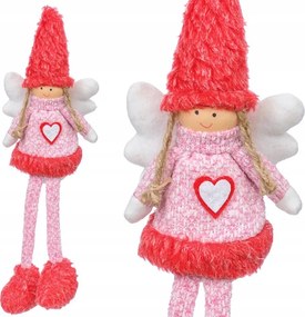 Vánoční figurka anděla s visícíma nohama 34 cm
