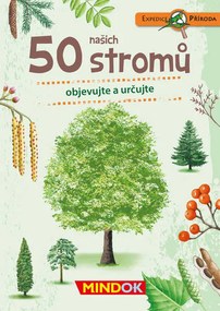 MINDOK HRA kvízová Expedice Příroda: 50 našich stromů naučná mn276