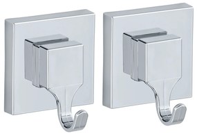 Věšáčky na přísavky QUADRO, Vacuum-Loc, 2 ks, WENKO