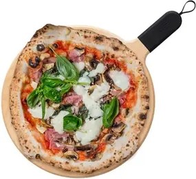 ZiiPa Kulaté prkénko na pizzu černé