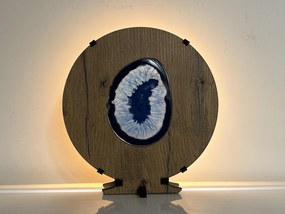Li-Go "Achát" lampa 20x22 cm provedení povrchu: dub