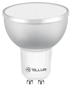 Tellur WiFi Smart LED RGB žárovka GU10, 5 W, čirá, teplá bílá