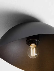 LED černé moderní stropní svítidlo Opsi 40