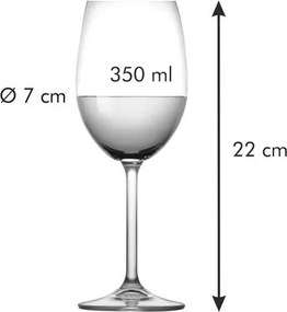 TESCOMA Sklenice na bílé víno CHARLIE 350 ml