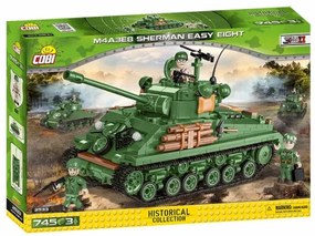 COBI 2533 II WW M4A3E8 Sherman Easy Eight, 745 kostek