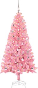 Vánoční stromeček Růžová 150 cm PVC 3396418