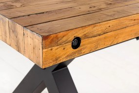 Jídelní stůl Thor 300cm borovice vintage hnědá 80mm/ 43380