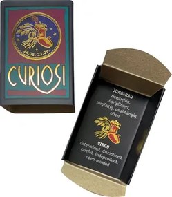 CURIOSI Kulaté puzzle Zvěrokruh: Panna / 33 dílků / Průměr 9 cm