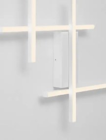 Designové nastěnné svítidlo Apecho Bílá