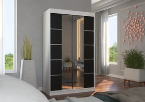 Skříň posuvná se zrcadlem GENUA 120