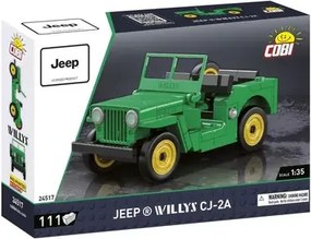 COBI 24517 Jeep Willys CJ-2A / 111 kostek / 1:35 / od 6 let