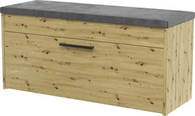 FALCO Botník se sedákem Pargas dub artisan