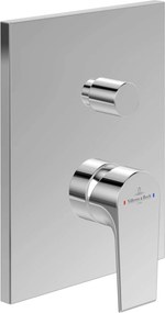 Villeroy & Boch Liberty - Baterie pod omítku pro 2 spotřebiče, chrom TVS10700500061