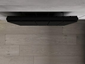 Mexen Waco dekorativní radiátor 1544 x 694 mm, 1550 W, černá - W217-1544-694-00-70