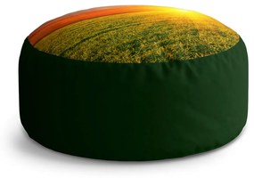 Sablio Taburet Circle Západ slunce nad loukou: 38x48 cm