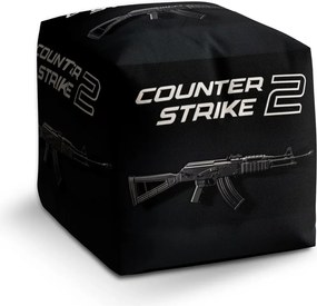 Sablio Taburet Cube Counter Strike 2 AK - 50x50x50 cm