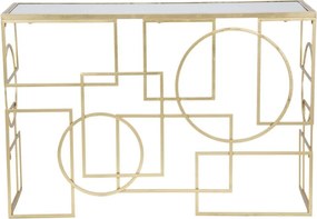 Designová konzole Vartouhi 120 cm zlatá