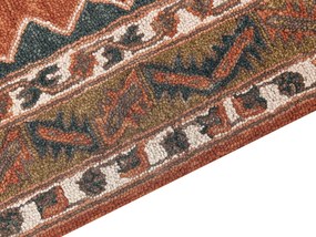 Vlněný koberec 200 x 200 cm vícebarevný GELINKAYA Beliani