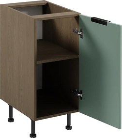 SORENTO bg | dolní skříňka D40 s dvířky | 40 cm | PRAVÁ | baltic/zelená