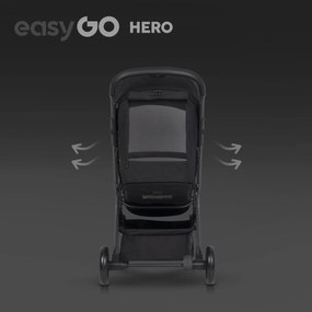 Sportovní kočárek EasyGo Hero Ebony Black