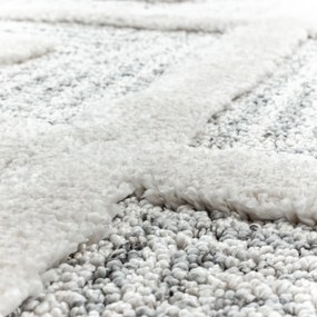 Ayyildiz Kusový koberec PISA 4707, Šedá Rozměr koberce: 160 x 230 cm