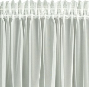 KRÁTKÁ ZÁCLONA NA PÁSCE NIRA 150X70 CM KRÉMOVÁ