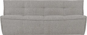 Světle šedá pohovka z textilie bouclé 204 cm Cluster – vtwonen