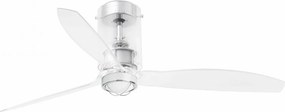 FARO 33393-9 MINI TUBE FAN M LED, transparentní, stropní LED ventilátor s DC motorem - FARO