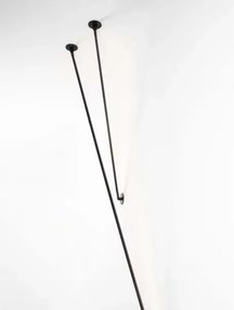 LED černé designové stropní svítidlo Sima