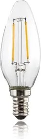 Xavax LED Filament žárovka / E14 / 250 lm (nahrazuje 25 W) / svíčka /