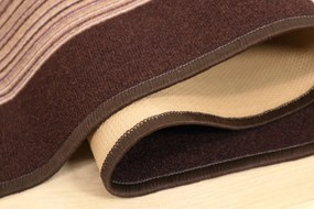 Associated Weavers, Protiskluzový běhoun na míru Carnaby 41, šíře 80 cm, hnědá, chodba / předsíň