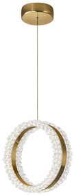Toolight Závěsné LED osvětlení E36 LHJ098-CP zlaté