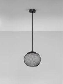 LED černá designová svítilna Kinetic 153